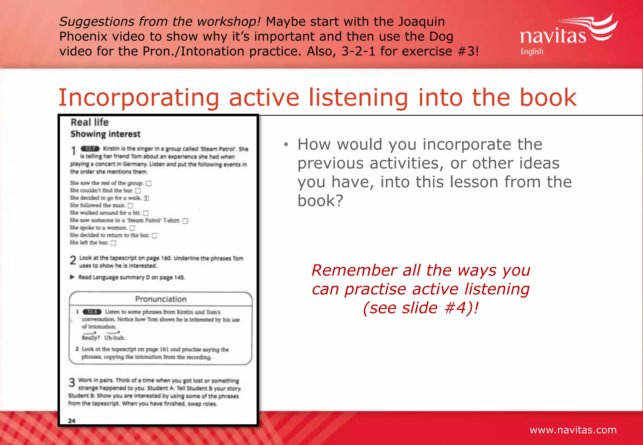 Active listening workshop | PPTX