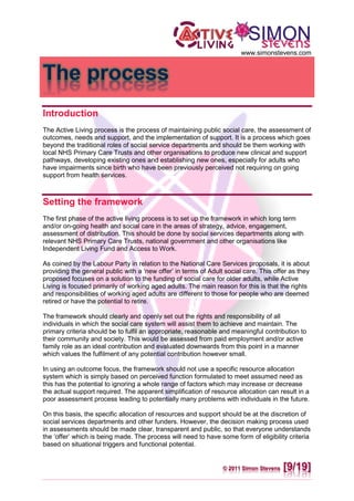 Active living concept | PDF