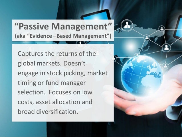 Actively managed VS. Passively-Managed Investing: The Debate