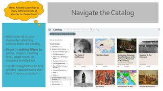 Actively Learn Tutorial Ppt