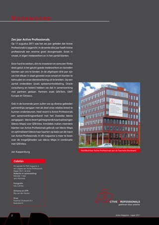Active Magazine Najaar2011 | PDF