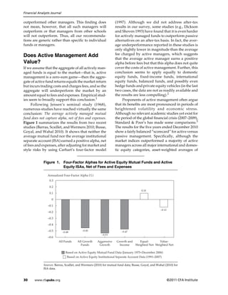 Active managementmostlyefficientmarkets faj | PDF