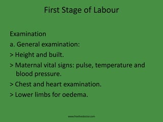 Active management of normal labour | PPTX