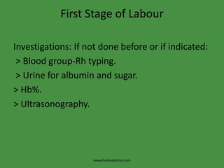 Active management of normal labour | PPTX