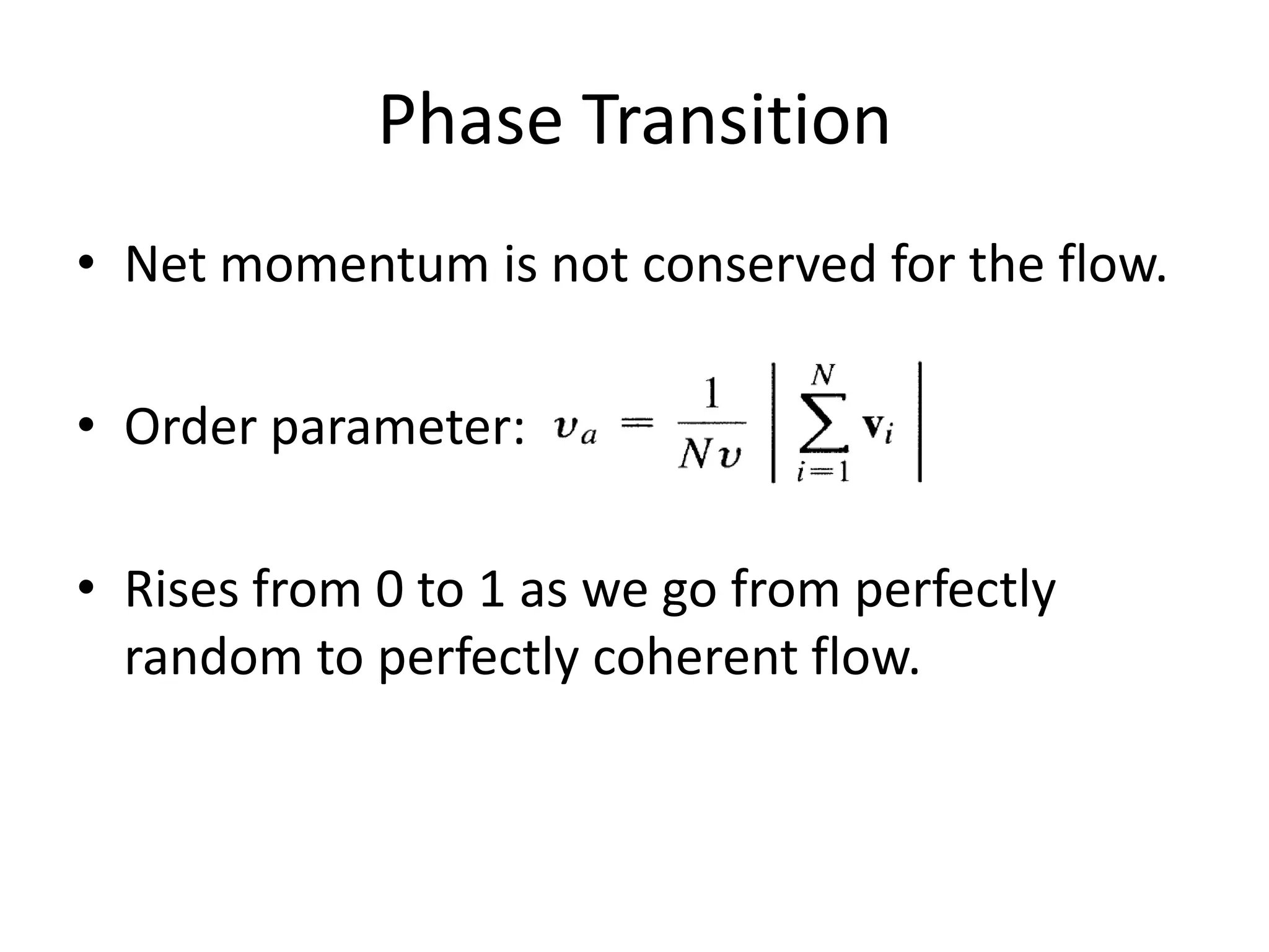 Active Matter and the Vicsek Model of Flocking | PPTX
