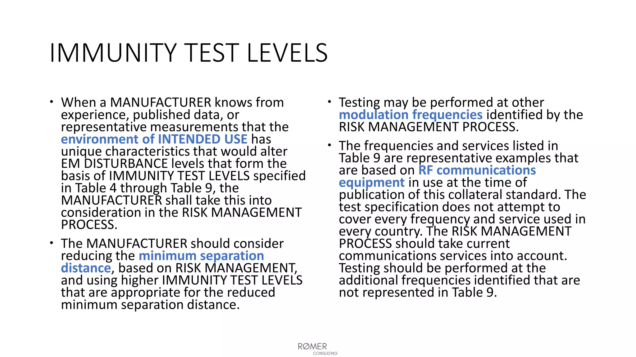 Active medical devices EMC and RMP requirements | PPT
