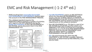 Active medical devices EMC and RMP requirements | PPT