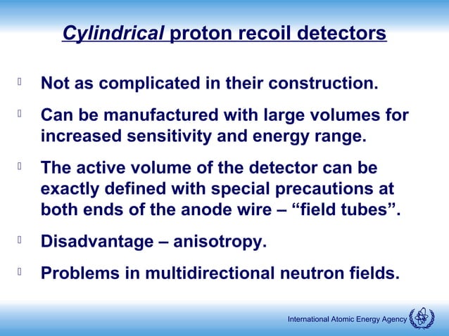 Active methods of neutron detection | PPT | Chemistry | Science