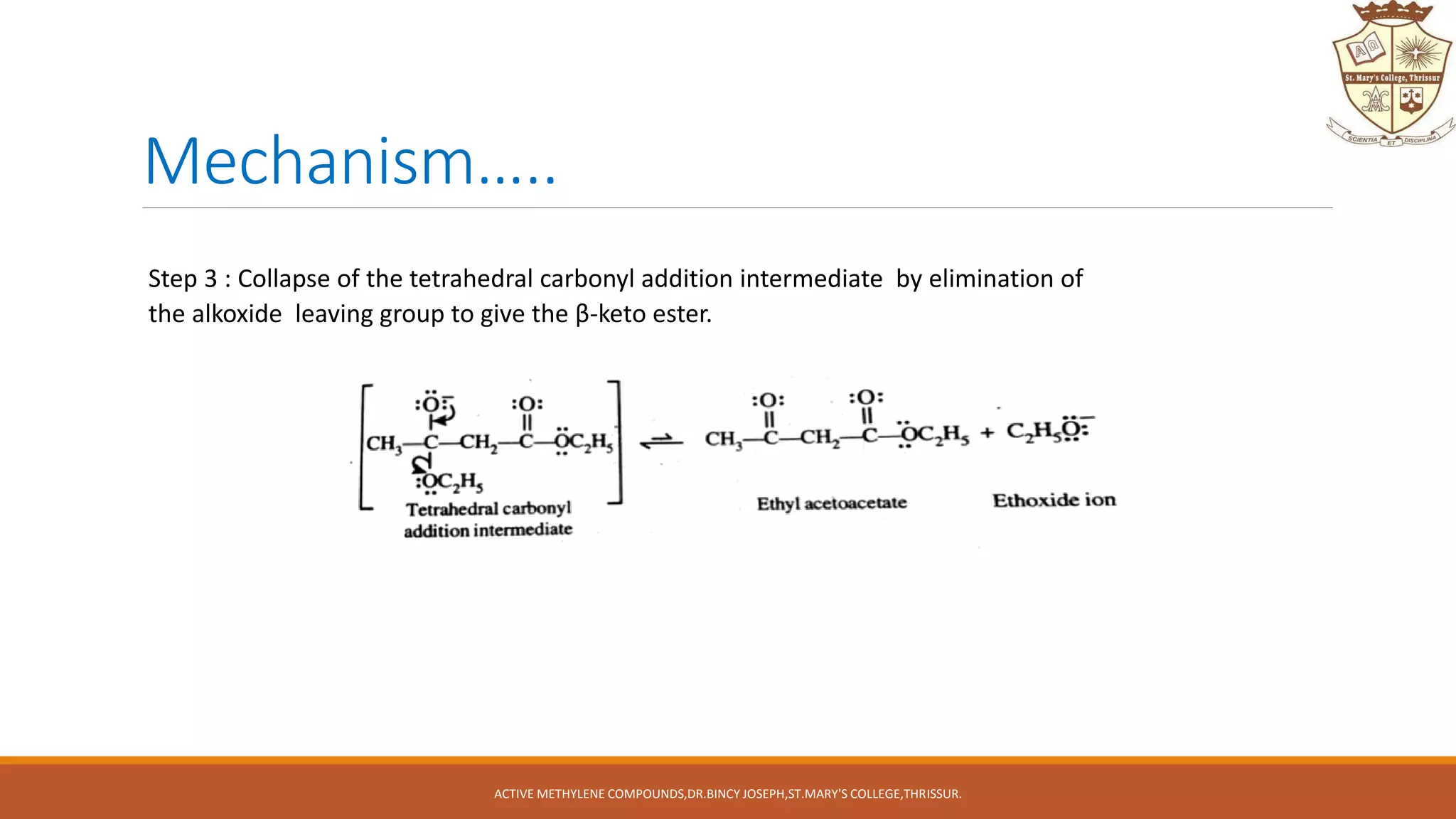 Active methylene compounds | PDF