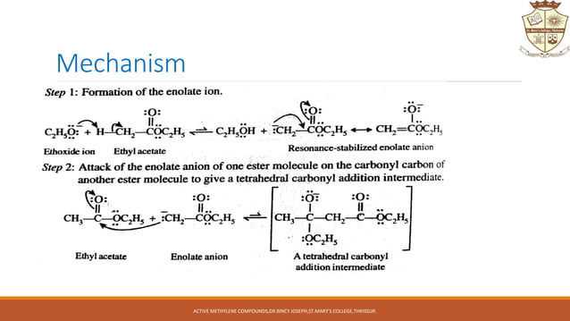 Active methylene compounds | PDF