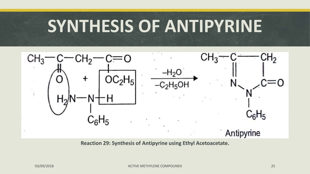 Active methylene compounds | PPTX | Chemistry | Science