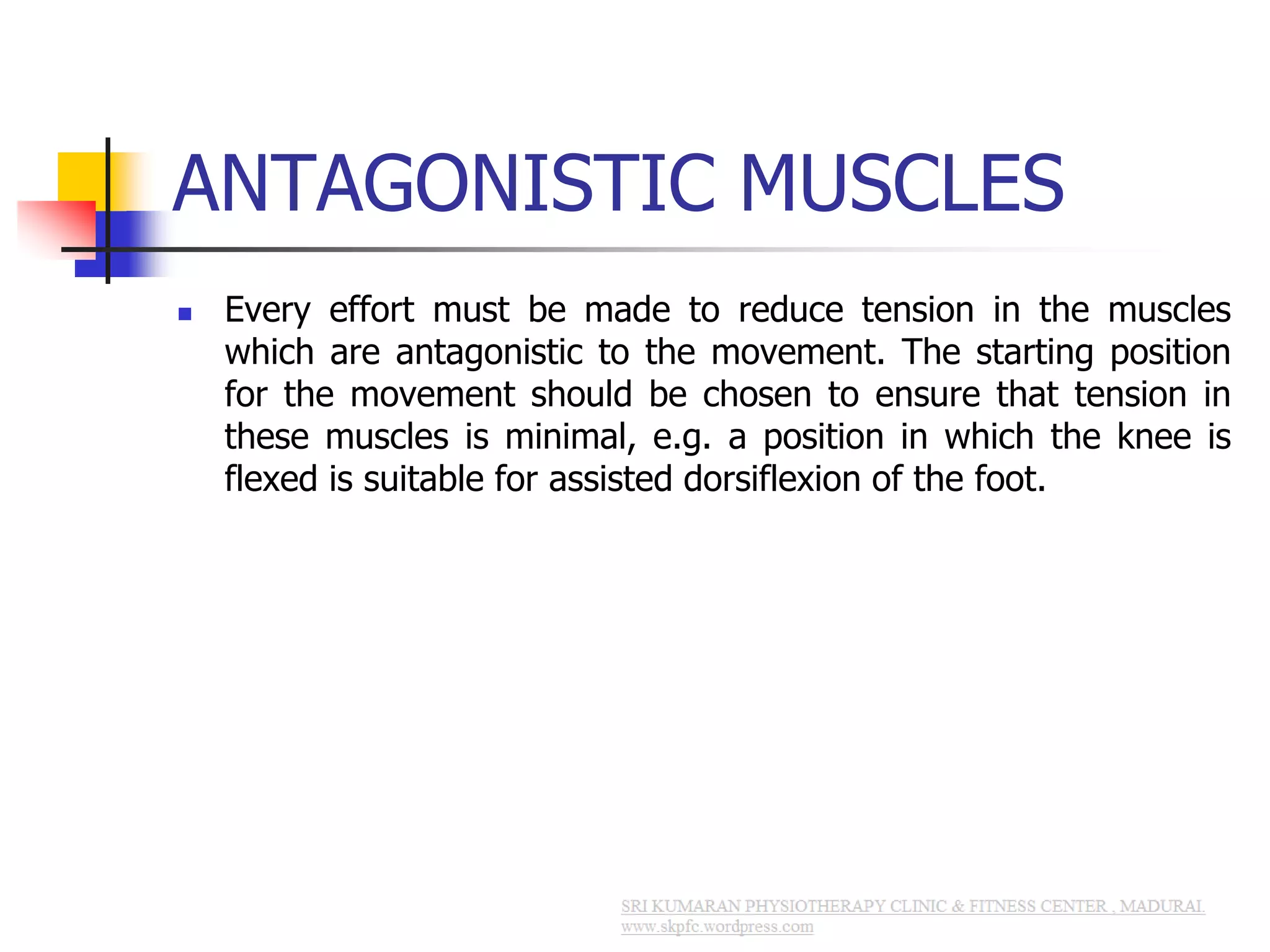 Active movement - Assisted exercises | PPT