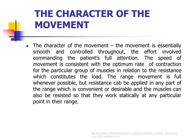 Active movement resisted exercises | PPT | Physical Therapy | Wellness