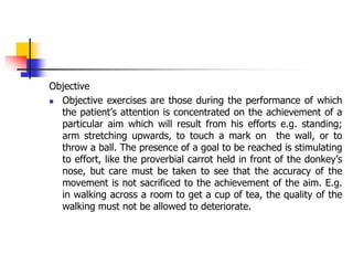 Active movement free exercise | PPT