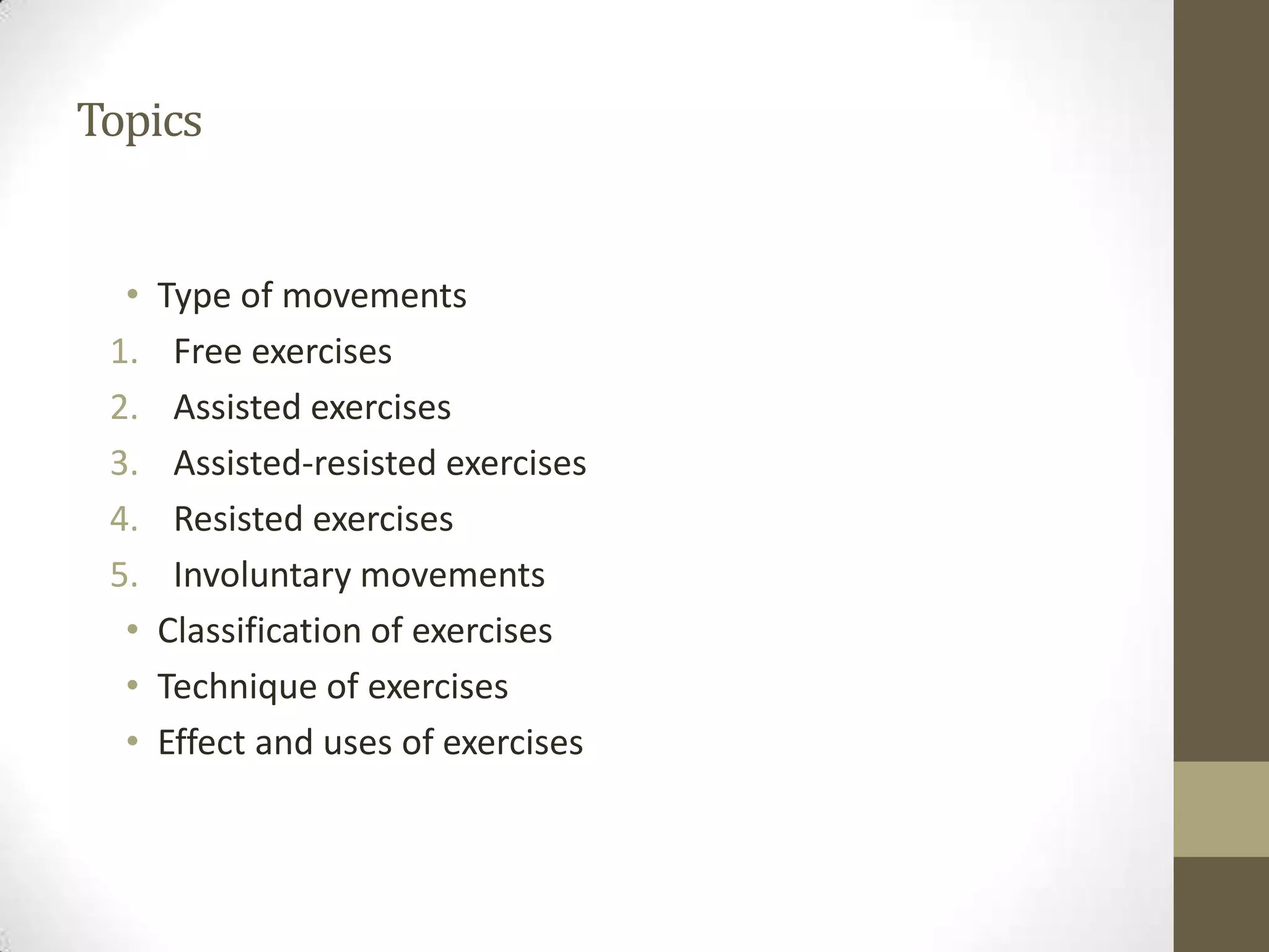 Active movements | PPTX