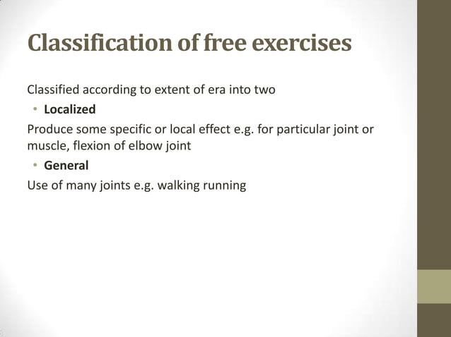 Active movements | PPTX | Physical Therapy | Wellness