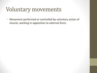 Active movements | PPTX