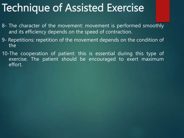 ACTIVE MOVEMENTS.ppt | Physical Therapy | Wellness