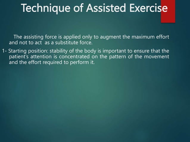 ACTIVE MOVEMENTS.ppt | Physical Therapy | Wellness