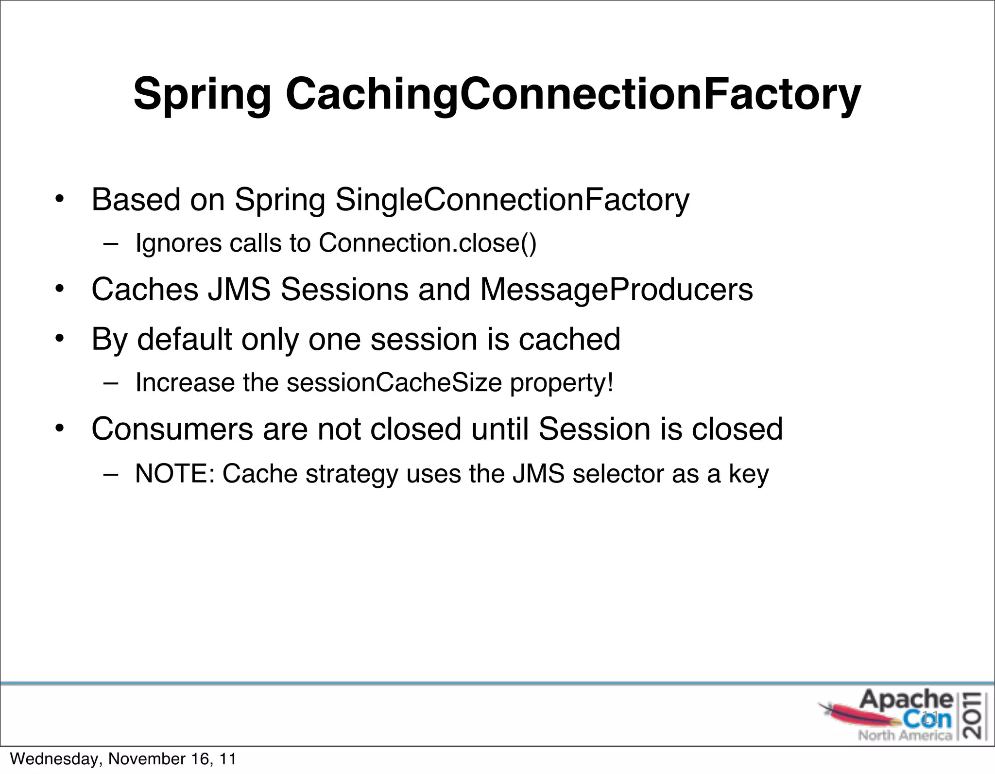 ActiveMQ In Action - ApacheCon 2011 | PDF