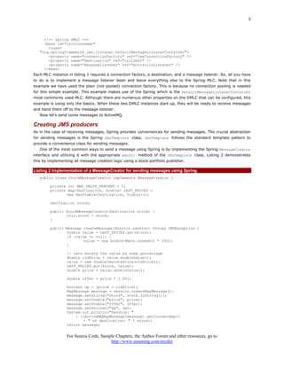 ActiveMQ Configuration | PDF