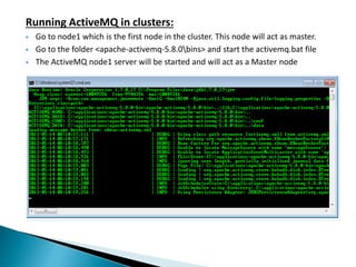 Active mq Installation and Master Slave setup | PPTX | Databases ...