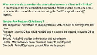 ActiveMQ interview Questions and Answers | PPT