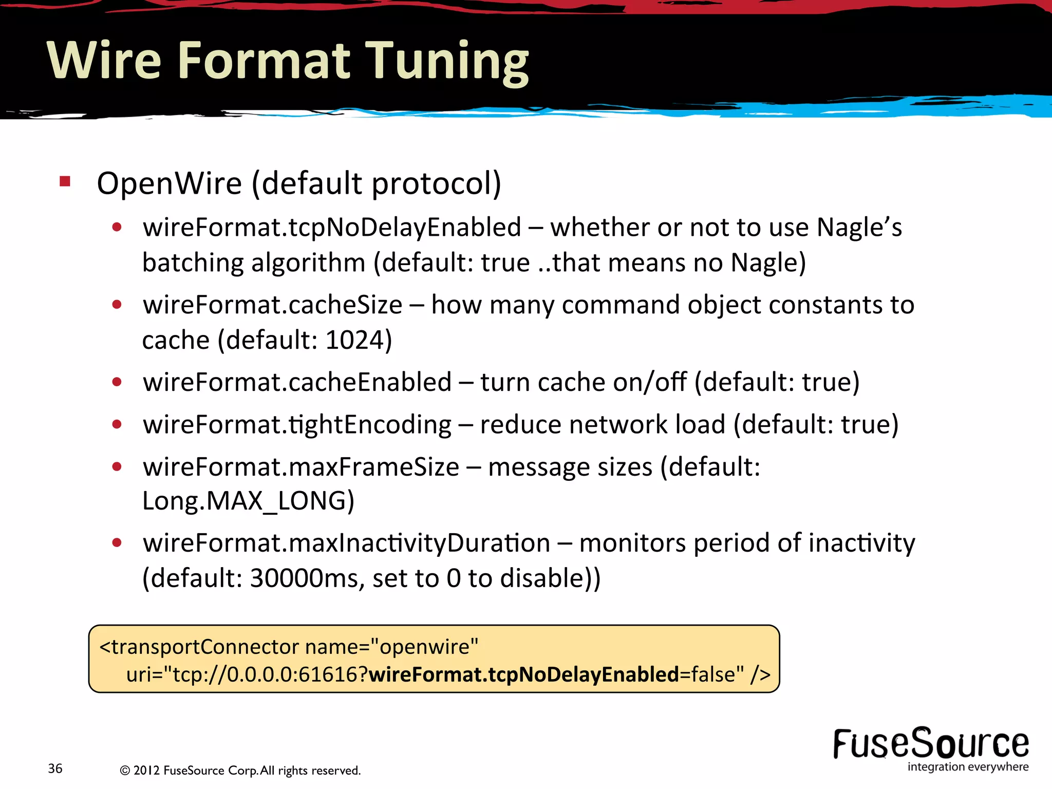 ActiveMQ Performance Tuning | PDF
