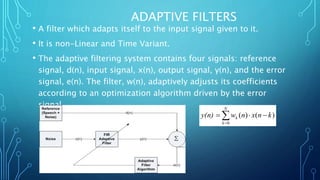 Laboratory Duct Active noise control using Adaptive Filters | PPT