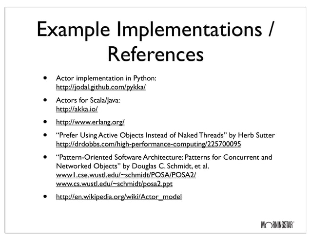 Active Object Design Pattern Ppt