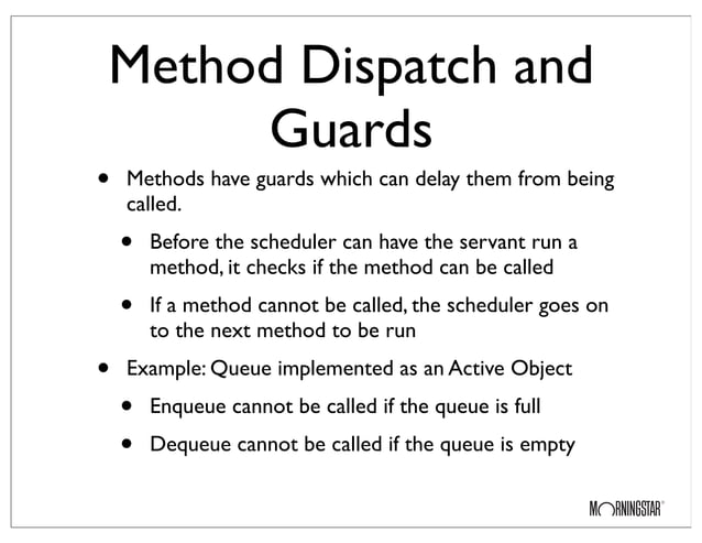 Active Object Design Pattern Ppt