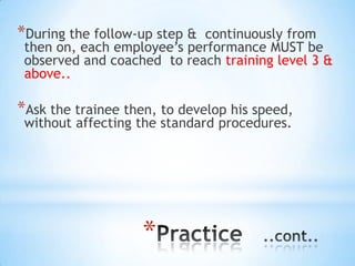 Active on job training sample 2012 | PPTX