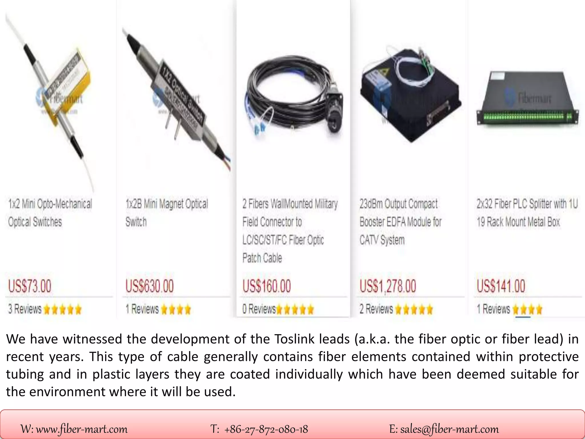 Active optical cables manufacturer | PPT