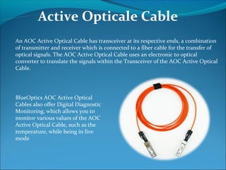Active opticale cable | PPT