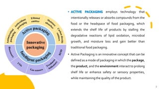 Active packaging in Bakery | PPTX