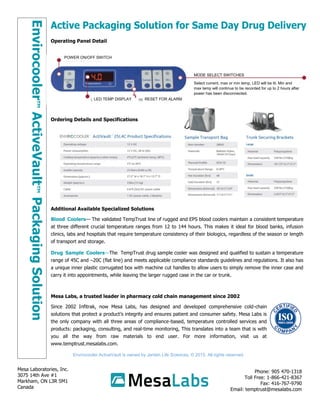 Active Packaging Solution for Same Day Drug Delivery | PDF