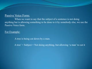 Active & passive | PPT