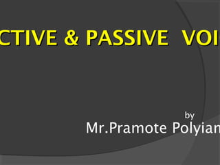 Active passive | PPT