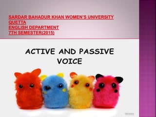 Active passive | PPT