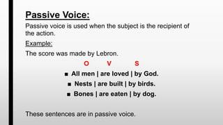Active and Passive voice | PPTX