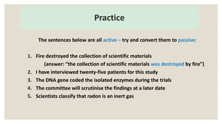 Active passive | PPT