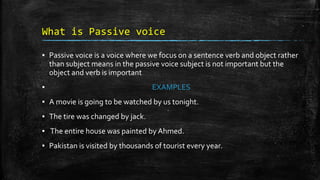 Active passive (Easily defined and concept clear) | PPT