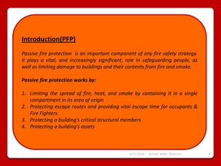 ACTIVE & PASSIVE PROTECTION SYSTEM & LIFE SAFETY . | PDF