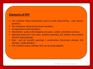 ACTIVE & PASSIVE PROTECTION SYSTEM & LIFE SAFETY . | PDF