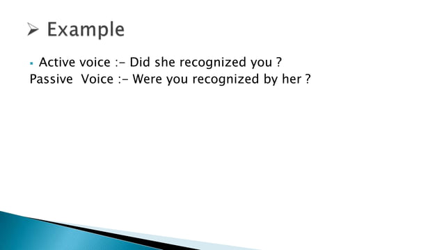 Passive voice (intergative sentence) | PPT