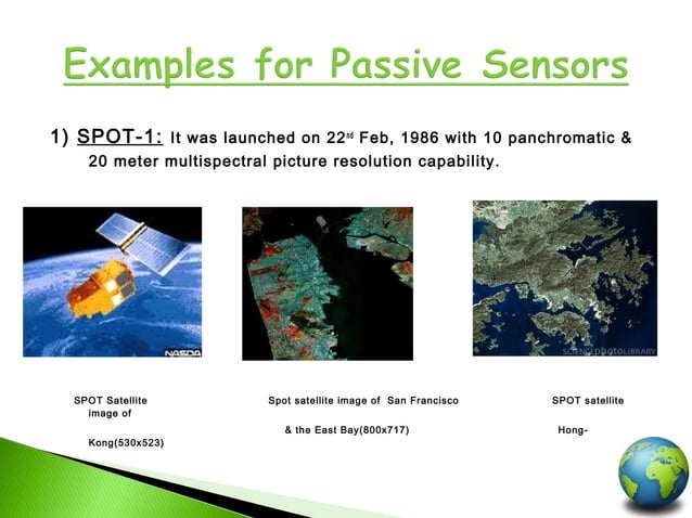 active and passive sensors | PPT