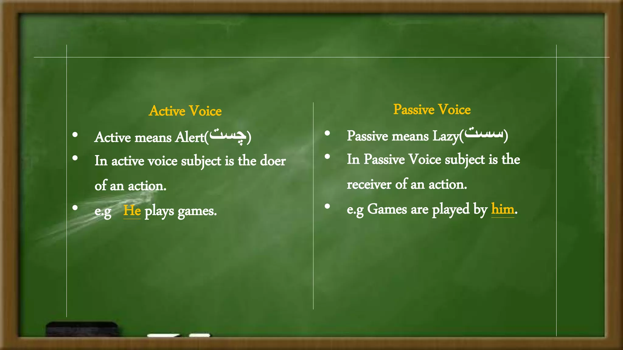 Active and Passive Voice (Simple Present) | PPTX