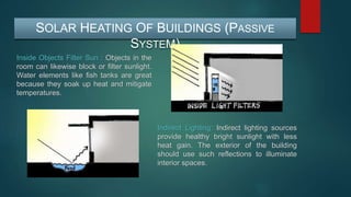 Active and Passive Solar Energy System | PPTX