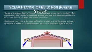 Active and Passive Solar Energy System | PPTX