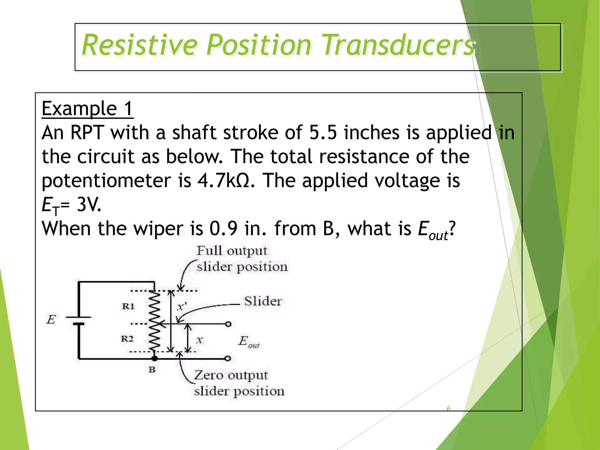 Active passive transducers slideshare | PPTX
